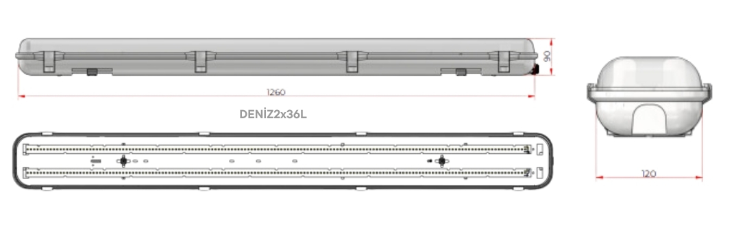 EXPROOF LED ZONE 2/22 ARMATÜR | Exproof Adına Herşey